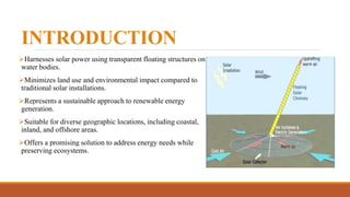 Floating solar chimney technology .pptx