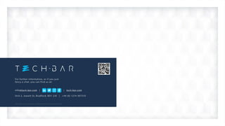 Tech-Bar Brand Introduction | PPT