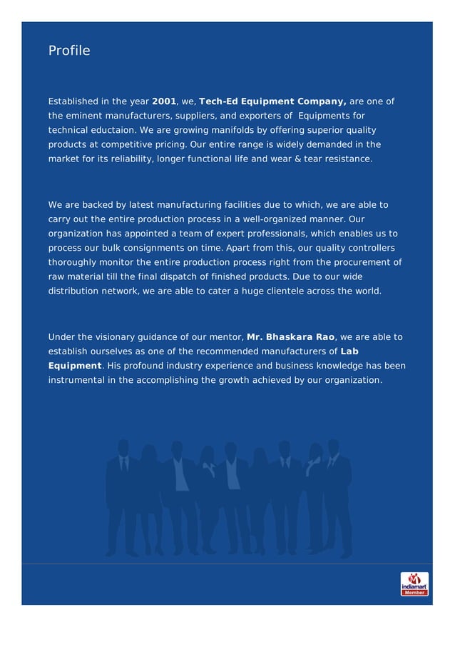 Tech ed-equipment-company | PDF