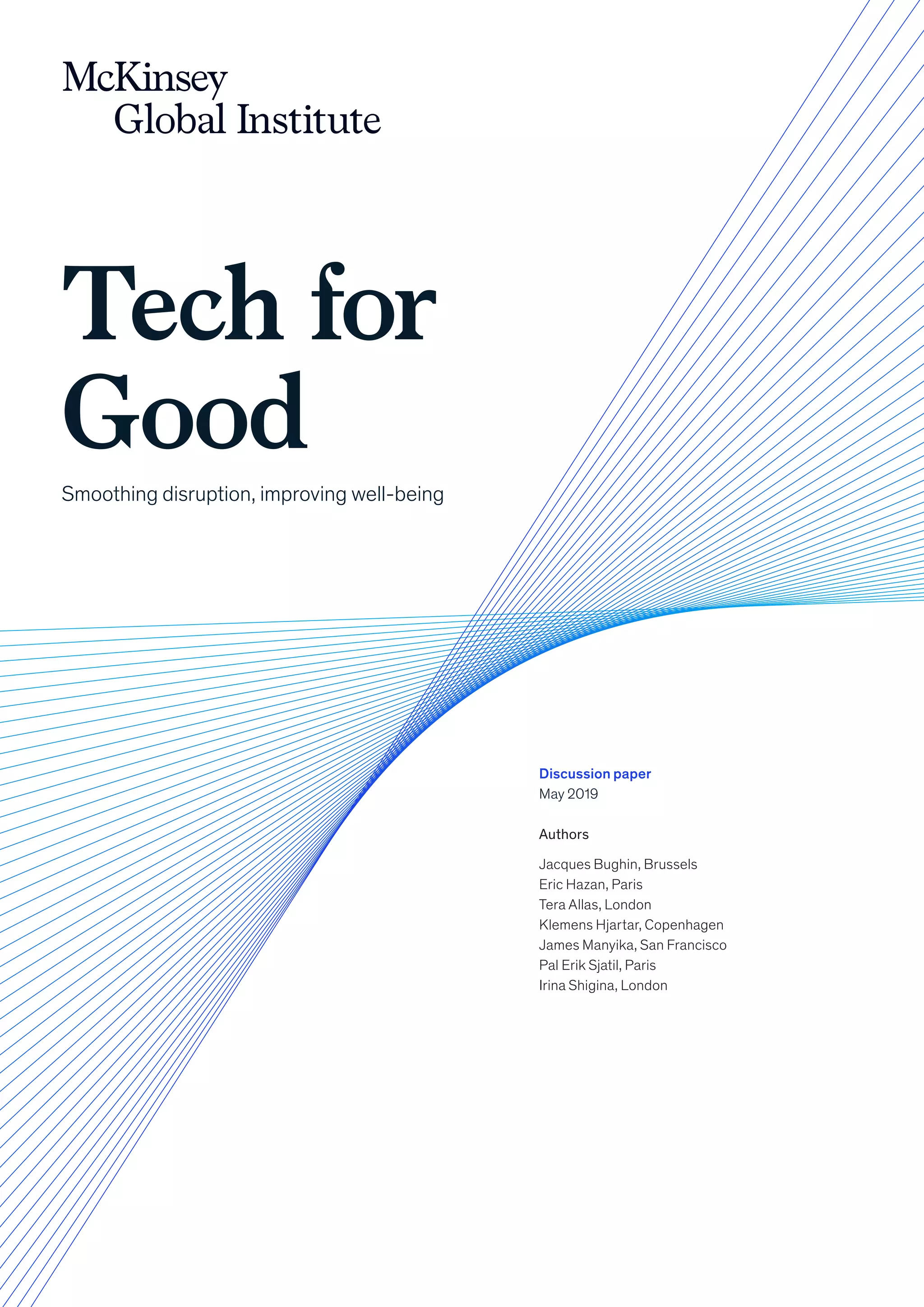Tech for-good - McKinsey report | PDF