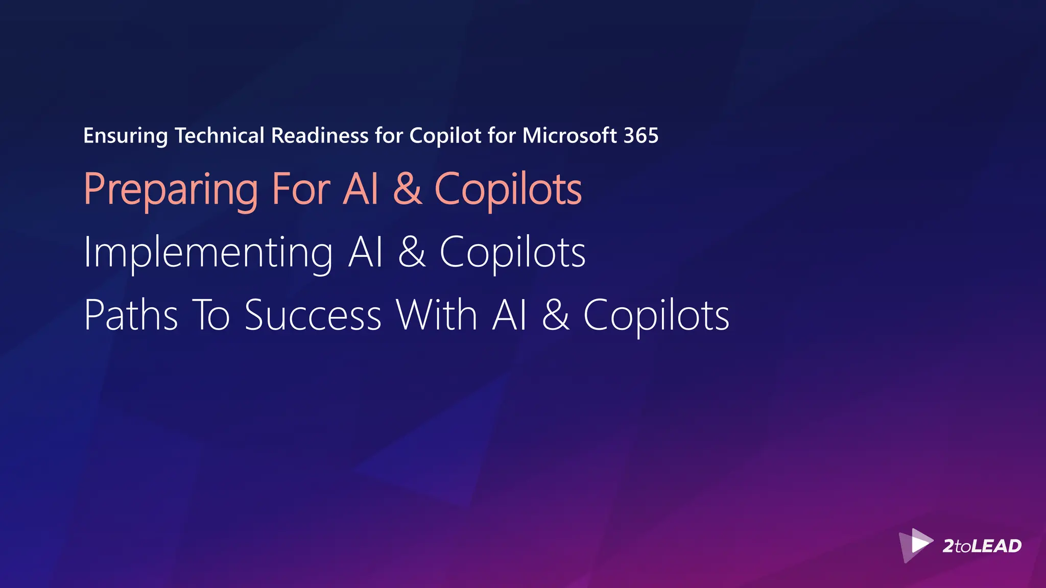 Ensuring Technical Readiness For Copilot in Microsoft 365 | PDF