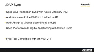 ONE Automation Platform - v11 Features and Functions | PPTX
