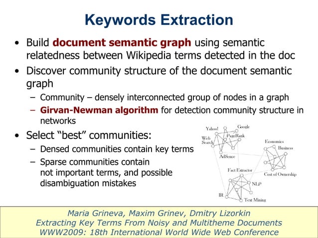 Semantic Text Processing Powered by Wikipedia | PPT Semantic Text Processing Powered by Wikipedia | PPT
