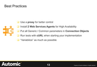Power of ONE Automation through Web Services | PPTX