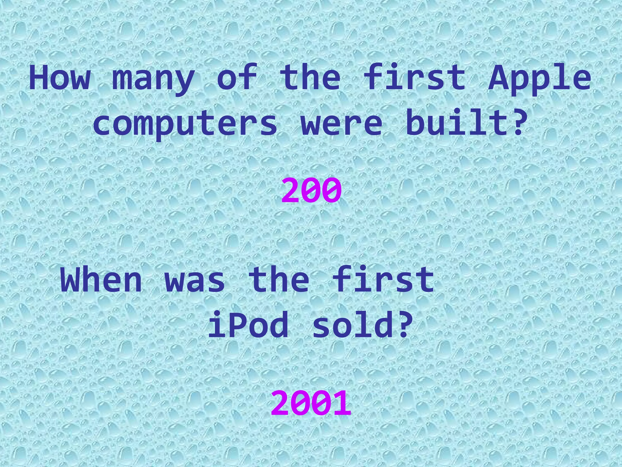 Technology Trivia Quiz | PPT