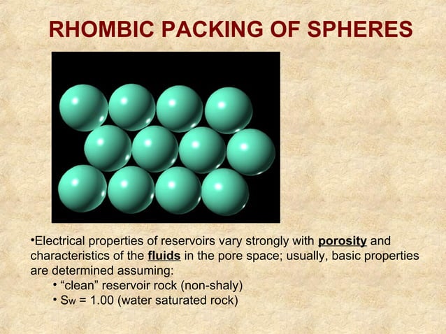 Electrical Properties of Reservoir Rocks | PPT