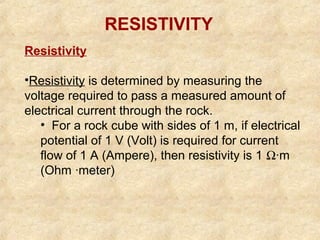 Electrical Properties of Reservoir Rocks | PPT