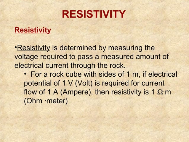 Electrical Properties of Reservoir Rocks | PPT