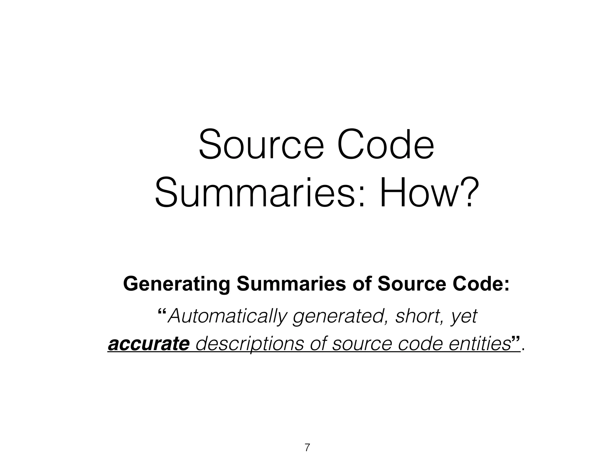Summarization Techniques for Code, Changes, and Testing | PDF