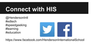 Speed-Geeking Night | PPTX | Education