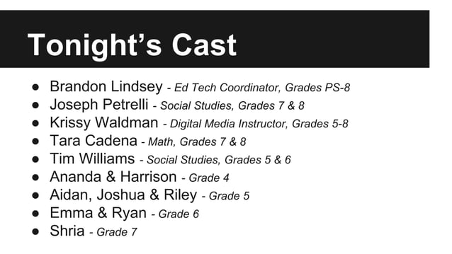 Speed-Geeking Night | PPTX | Education