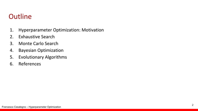 Hyperparameter Optimization for Machine Learning | PDF | Technology & Computing
