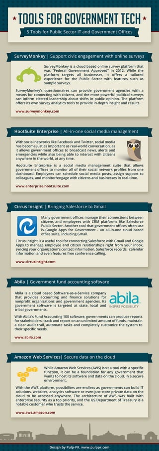 Tech Tools for Government | PDF