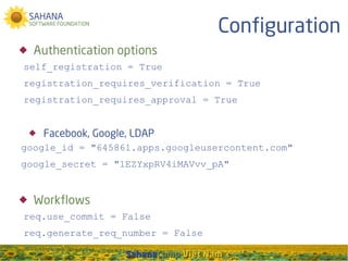 Tech 1 - Deploying Sahana Eden | PPT