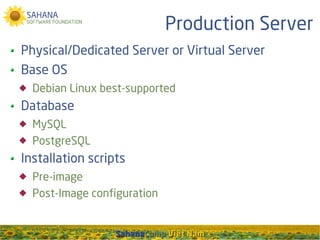 Tech 1 - Deploying Sahana Eden | PPT