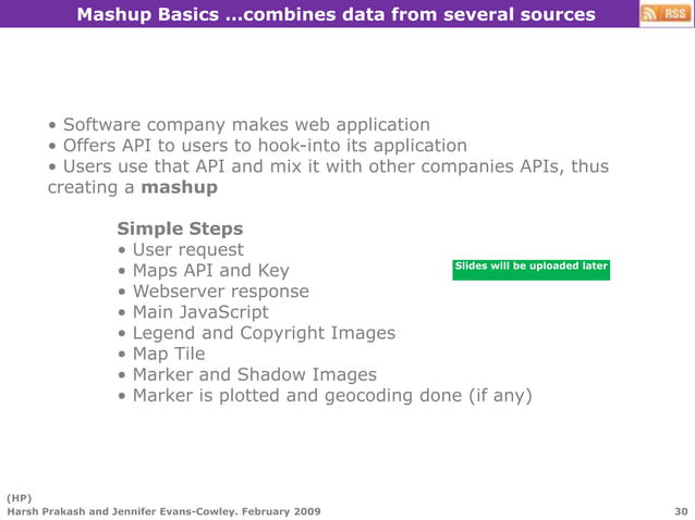 GIS TECH 101 - Mapping Mashups | PPT | Web Development | Internet