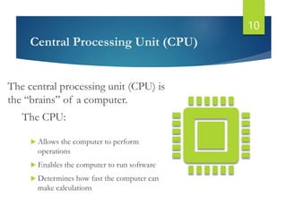 Tech 101 - COMPUTER HARDWARE | PPTX