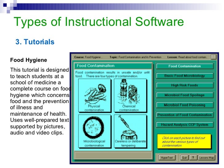 Types of Instructional Software