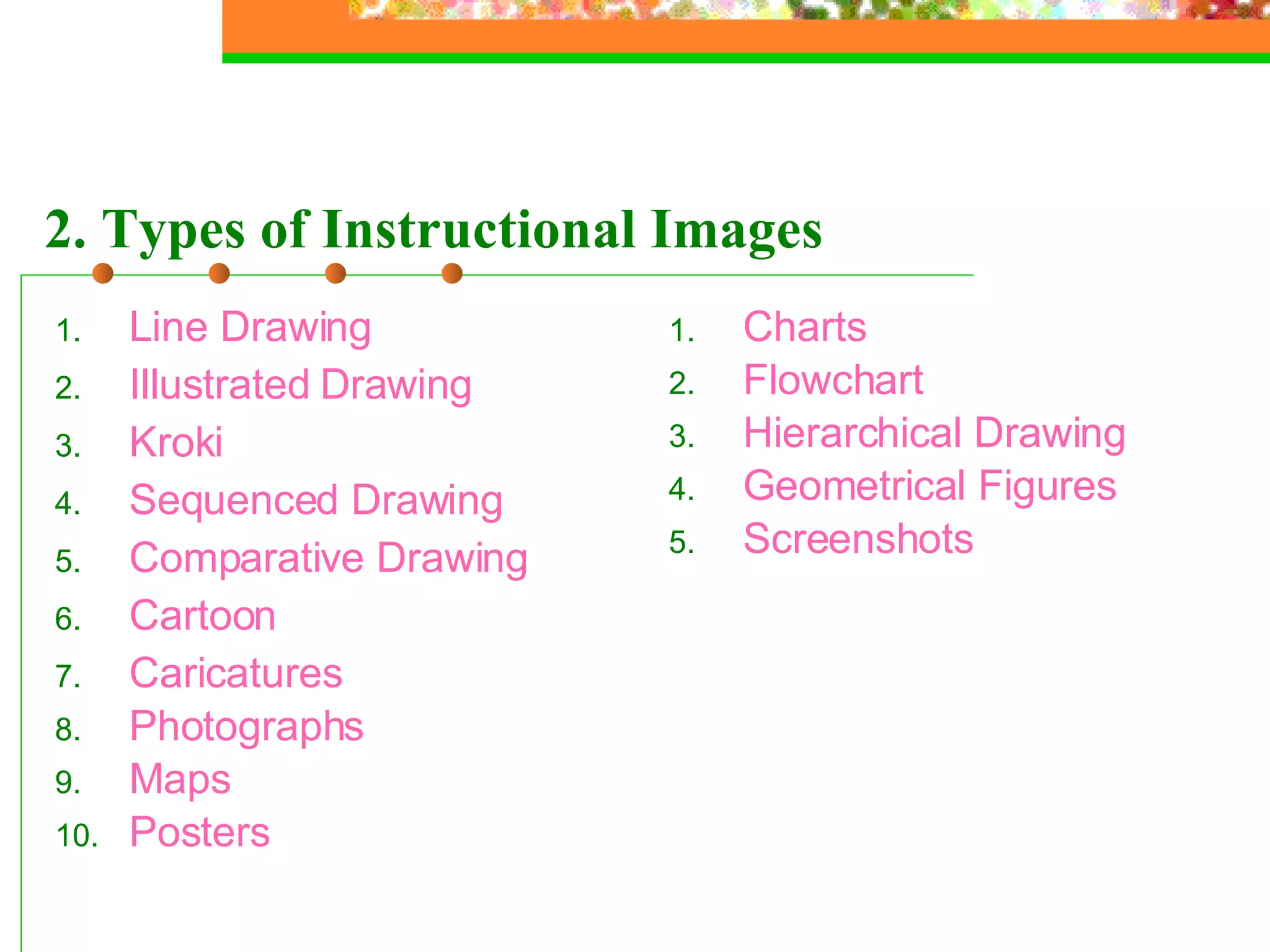 Image Processing Tools and Types of Drawings | PPT