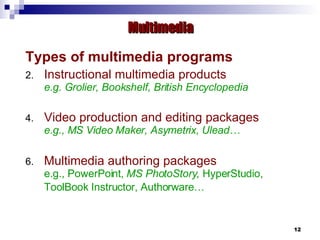 Multimedia | PPT