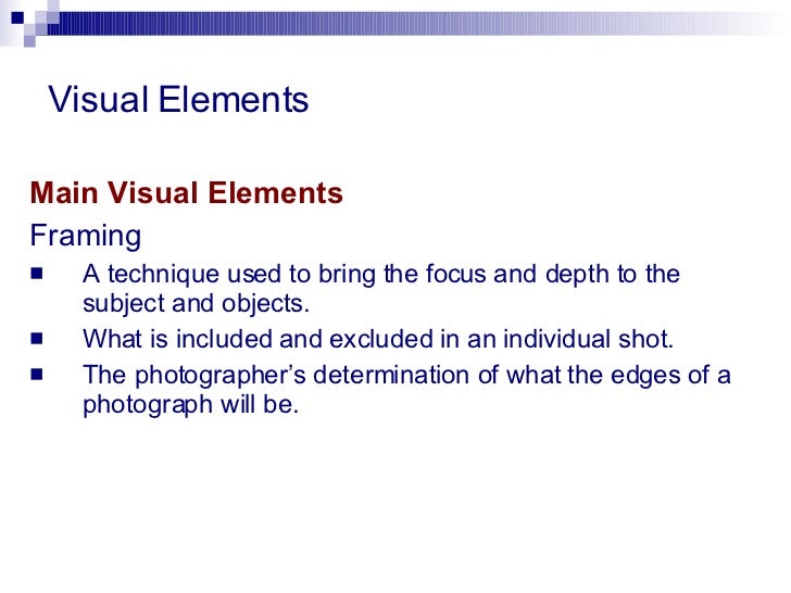 Visual Elements