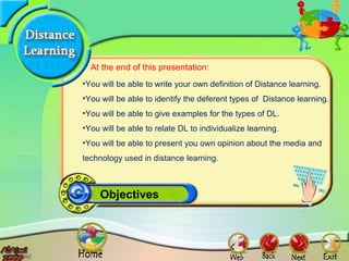 distance learning | PPT