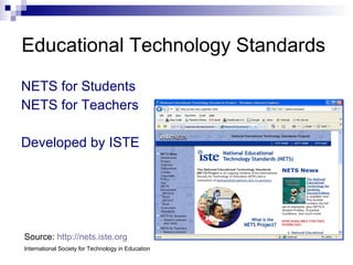 Educational Technology Standards | PPT