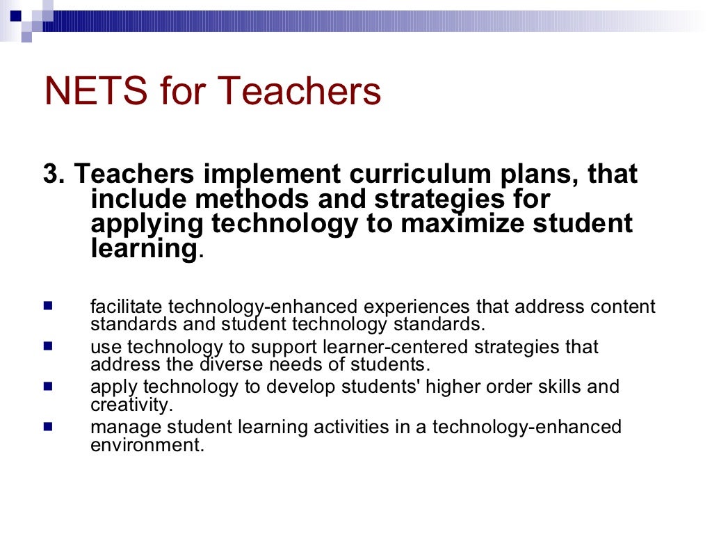 Educational Technology Standards educational-technology-standards