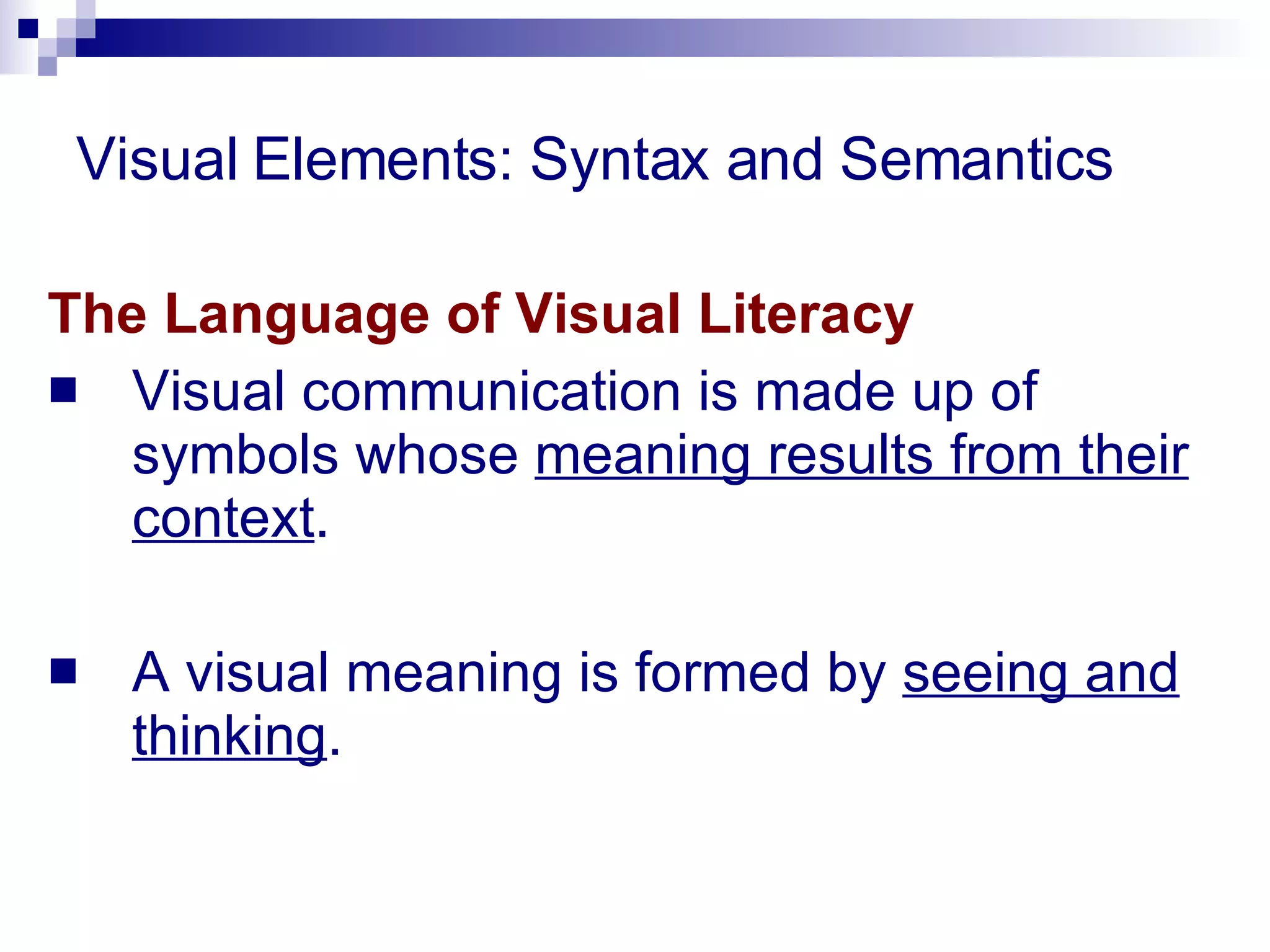 Visual Principles | PPT