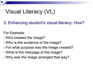 Visual Principles II: Visual Literacy | PPT