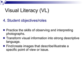 Visual Principles II: Visual Literacy | PPT