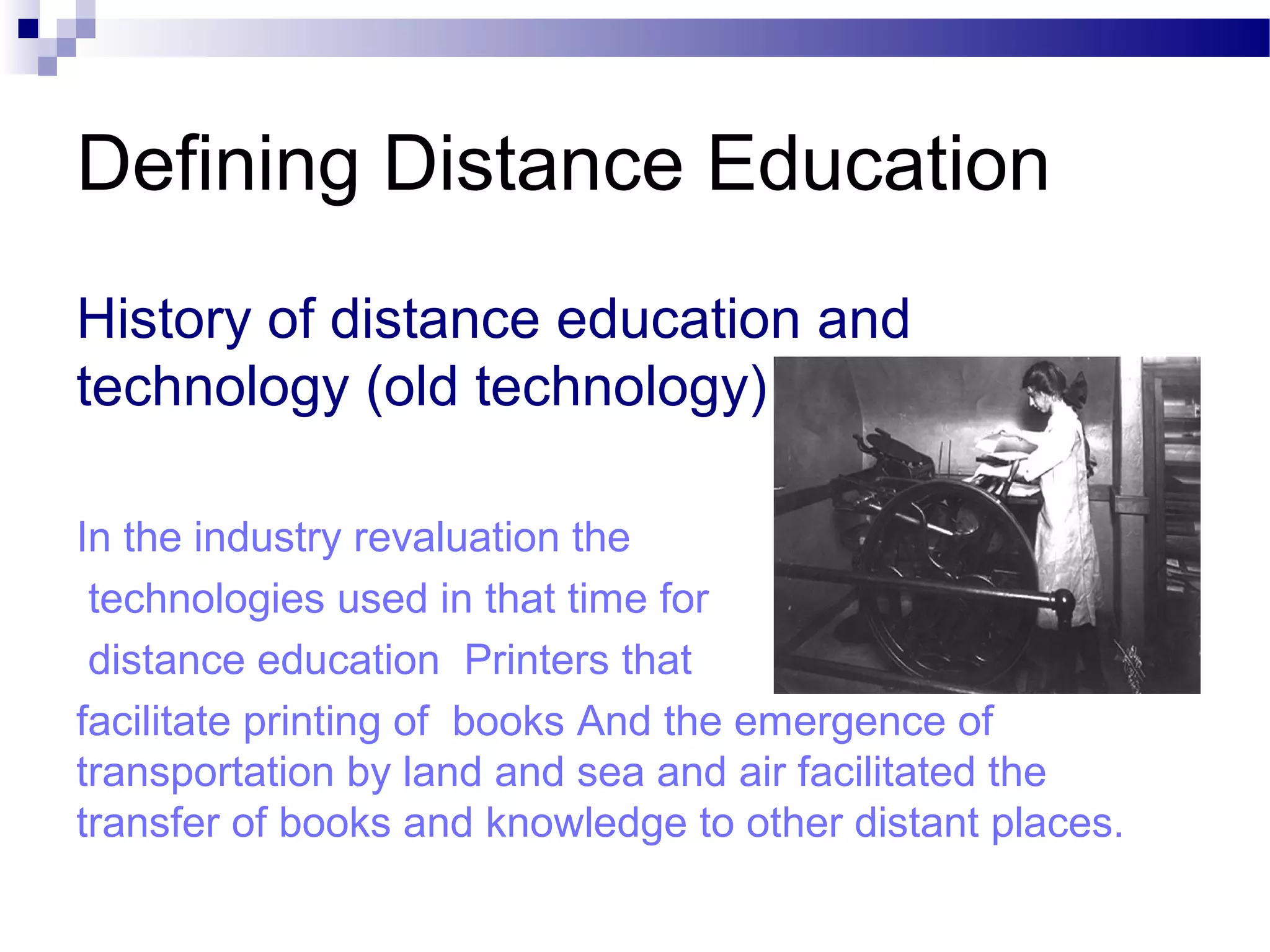 Distance Education | PPT