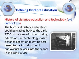 Distance Education | PPT
