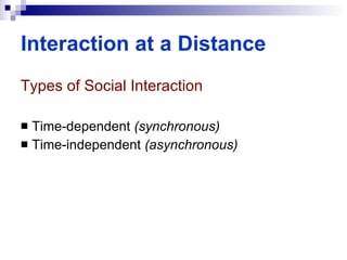 Key Issues in Distance Education | PPT