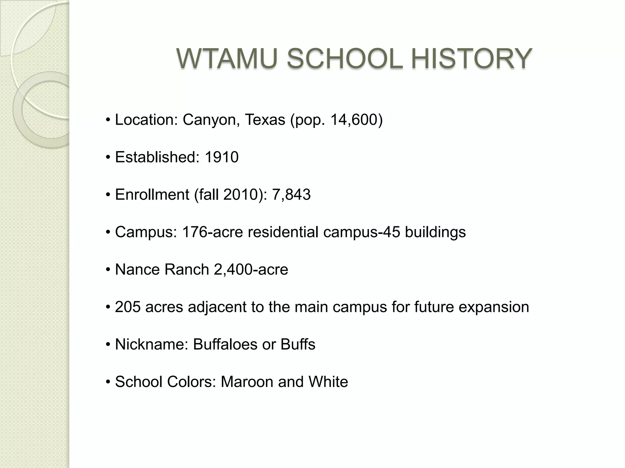 Tech 4313 wtamu housing revit power point | PPTX