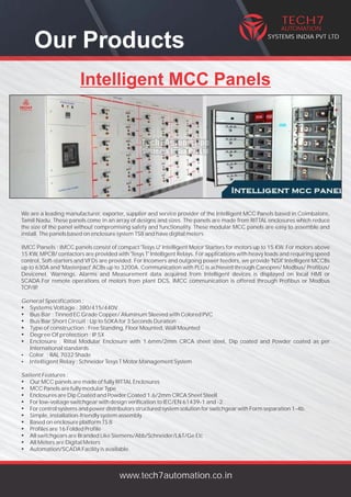 Tech7 Automation Systems India Pvt.Ltd.Tamil Nadu India | PDF