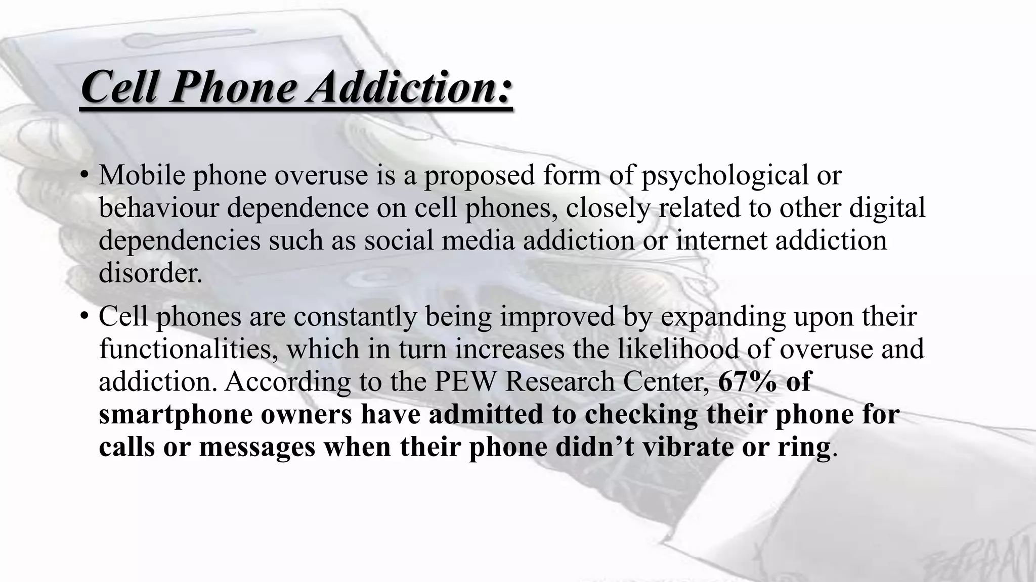 Technology addiction | PPTX