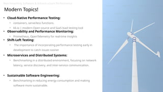 Software Performance Benchmarking using BenchmarkDotNet Webinar | PPTX | Cloud Computing | Internet