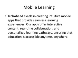 TechAhead_Educational_App_Development.pptx | Virtual Reality ...