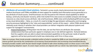 Techaisle SMB Cloud Computing Adoption Market Research Report Details | PPT