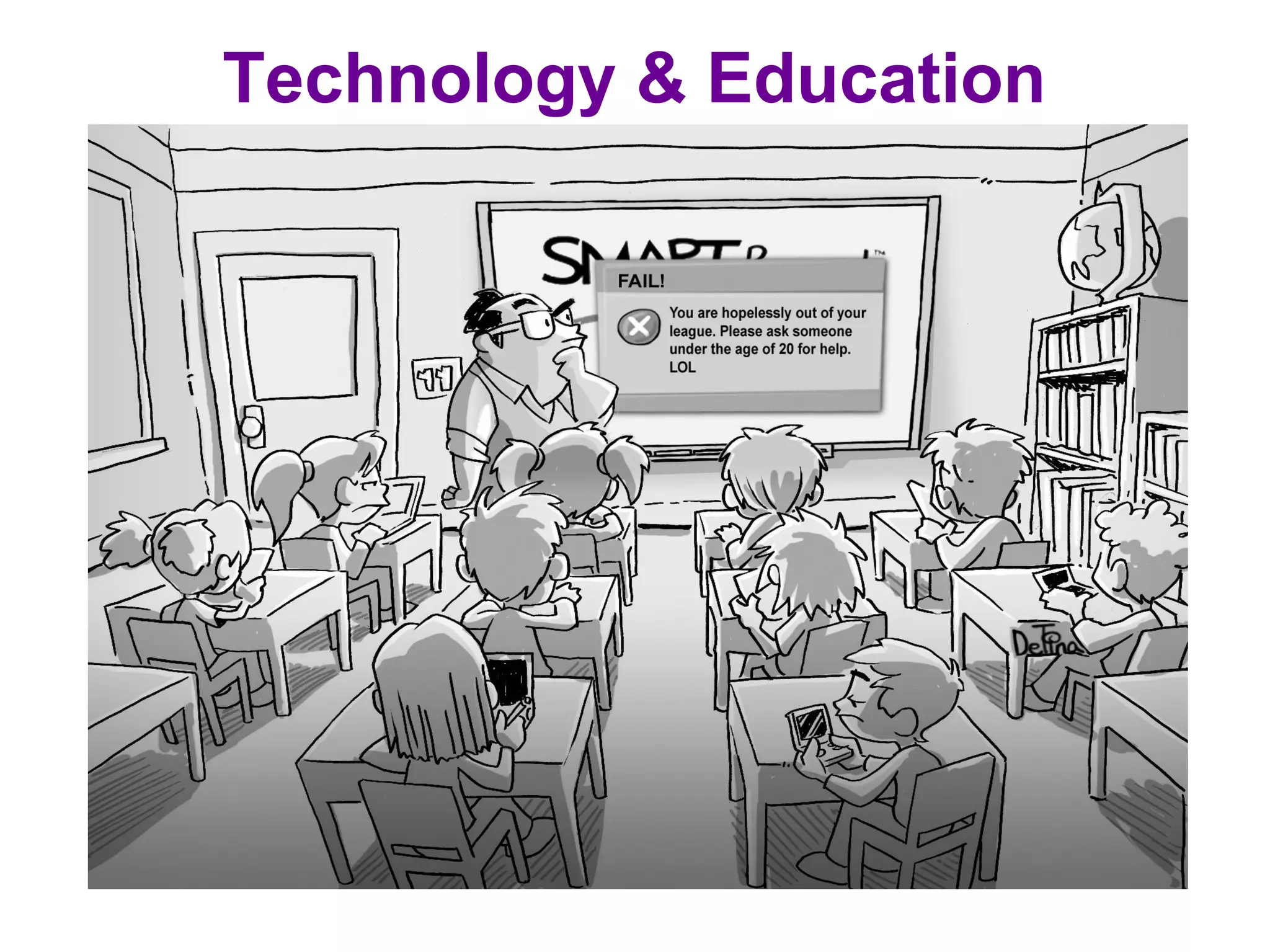 Technology and education - cartoons | PDF