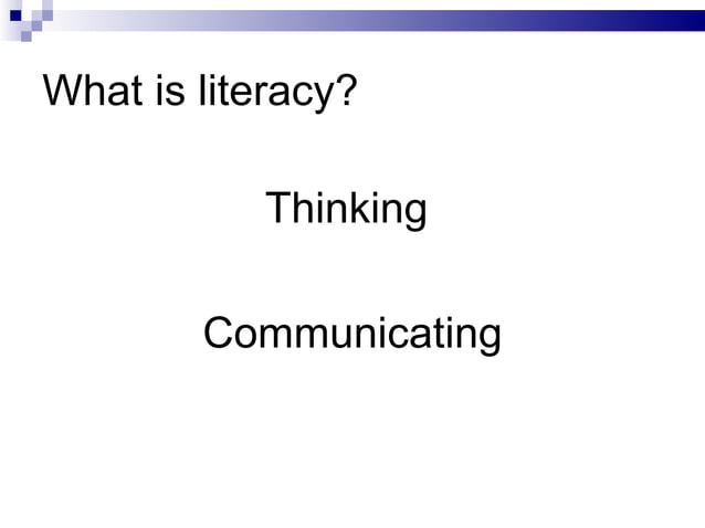 Tech and literacy actem 2010 | PPT