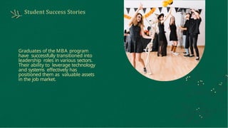 Tech and Systems The Madras University MBA Way.pptx