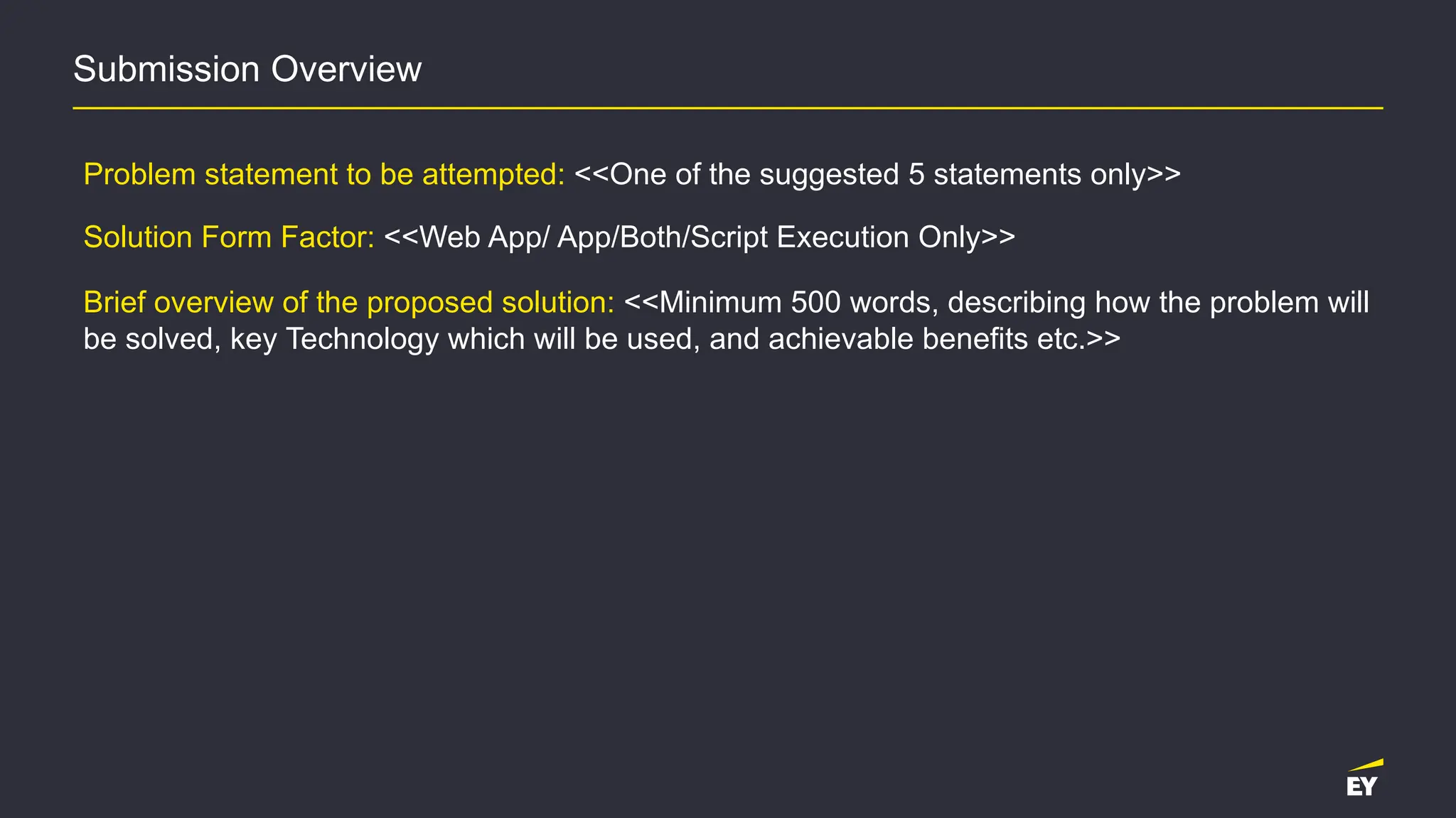 Techathon Executive Summary Submission Template .pptx