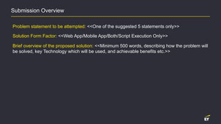 Techathon Executive Summary Submission Template .pptx
