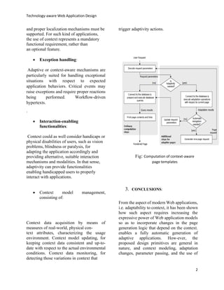 Tech aware website design | PDF