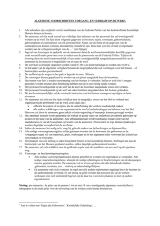 Paleis van Brussel: vloeren op diverse locaties kelder moeten hersteld ...