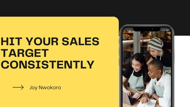 Hit your sales target consistently | PPT