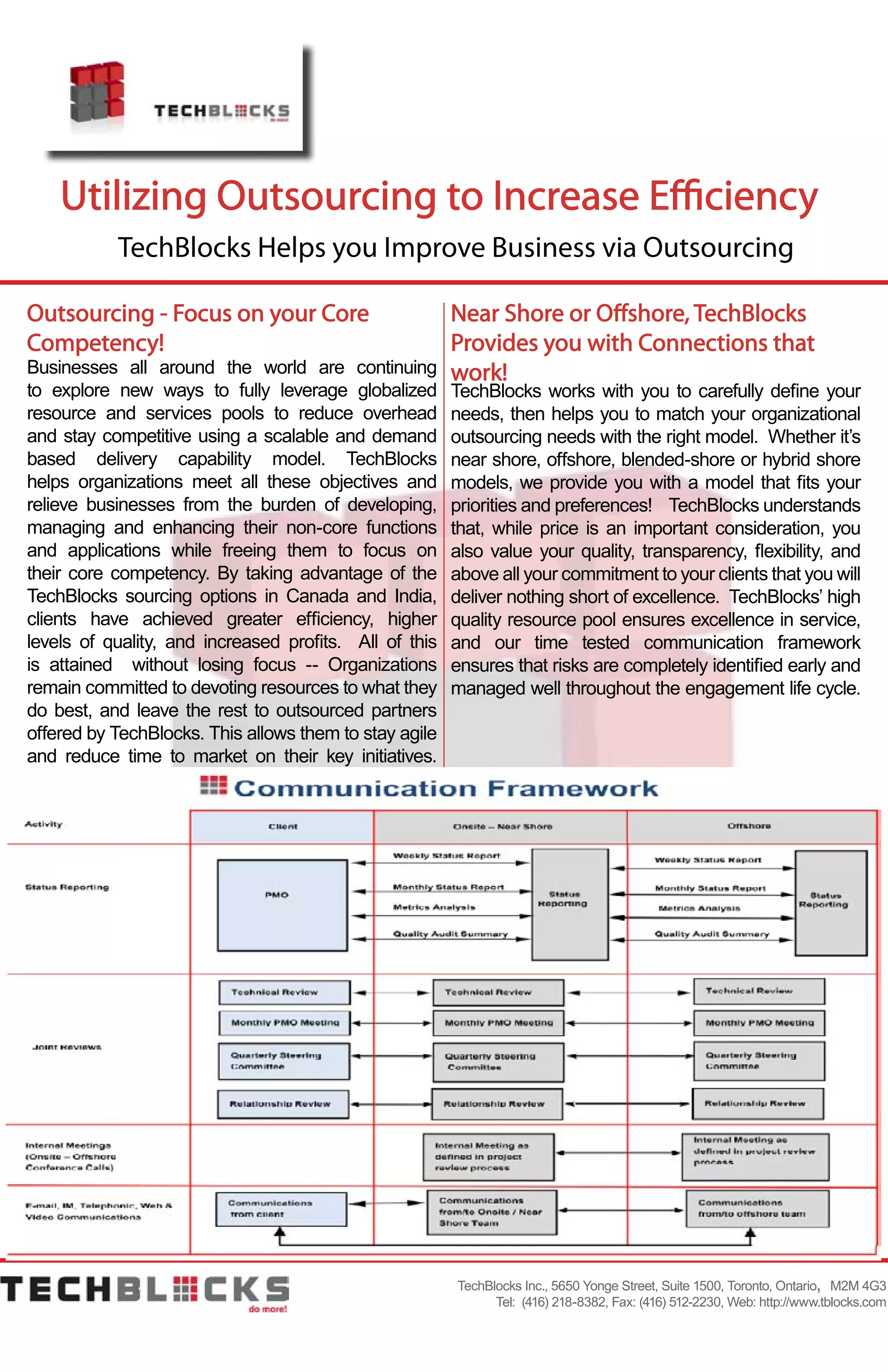 TechBlocks Outsourcing | PDF