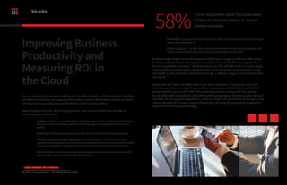 Cloud ROI and Implementation - A TechBlocks Solutions Guide | PDF | Cloud Computing | Internet